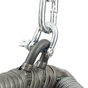 WYKDD 2-Person Hanging Swing Chair with Stand, Hanging Egg Chair, Wicker Rattan Hanging Chair with Cushion for Indoor Outdoor Garden