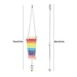 GLOGLOW Chicken Toy, Coop Xylophone Chicken Xylophone Xylophone Toy for Pet Chicken