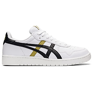 ASICS Men's JAPAN S Sportstyle Shoes, 13, WHITE/BLACK