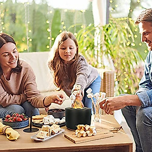 Tabletop Portable Fire Pit for Indoors & Outdoors - Smokeless & Odorless– Concrete Fire Bowl - 1 Hour Burn Time - S’Mores Maker - Mini Fireplace - Mini Fire Pit