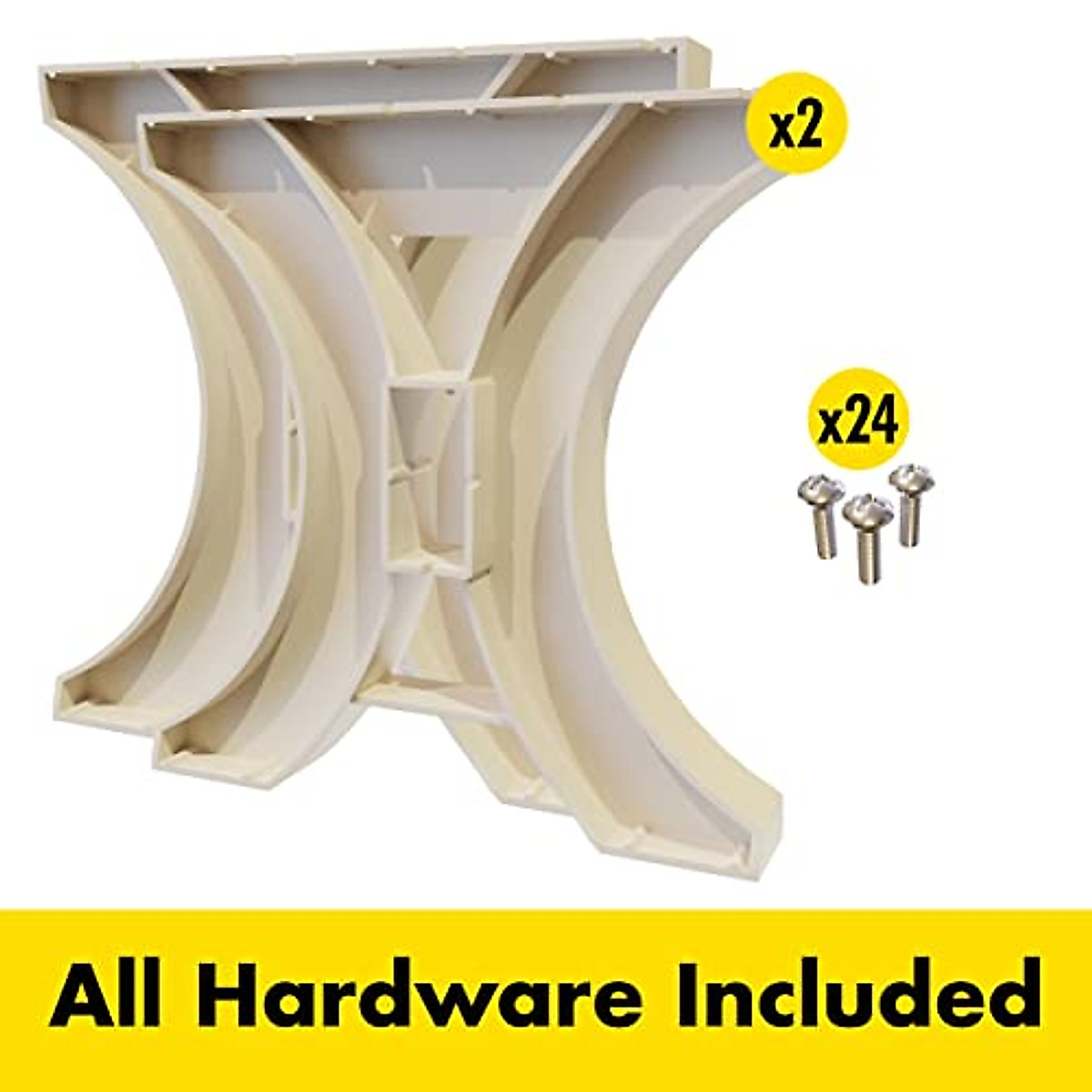 2x4basics 90140 Custom AnySize Table, 5.5 x 15.5 x 16.25, Light brown