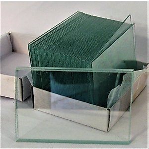 Clear Plain Glass Plate, Large Blank Microscope Slides, 50 x 75 mm 2" x 3"