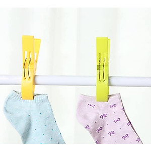 HLLMX 8 PCS Plastic Clip Cloth Clip Towel Clip Chair Clip Prevents Towel, Clothes and Quilt from Blowing Away