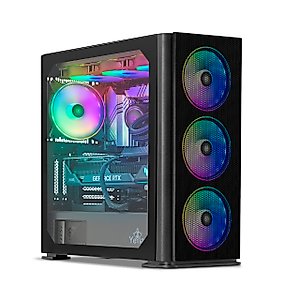 YEYIAN Gaming PC ODACHI - Intel Core i9 13900KF, GeForce RTX 4070 Ti (>3090) Gaming Desktop Computer, 1TB NVMe SSD, 32GB DDR5 5600MHz, Intel Z790, 360mm Liquid Cooled, 850W Gold PSU, Win 11, USB-C 3.2