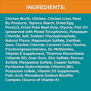 IAMS PERFECT PORTIONS Indoor Adult Grain Free* Wet Cat Food Cuts in Gravy, Chicken Recipe, (24) 2.6 oz. Easy Peel Twin-Pack Trays