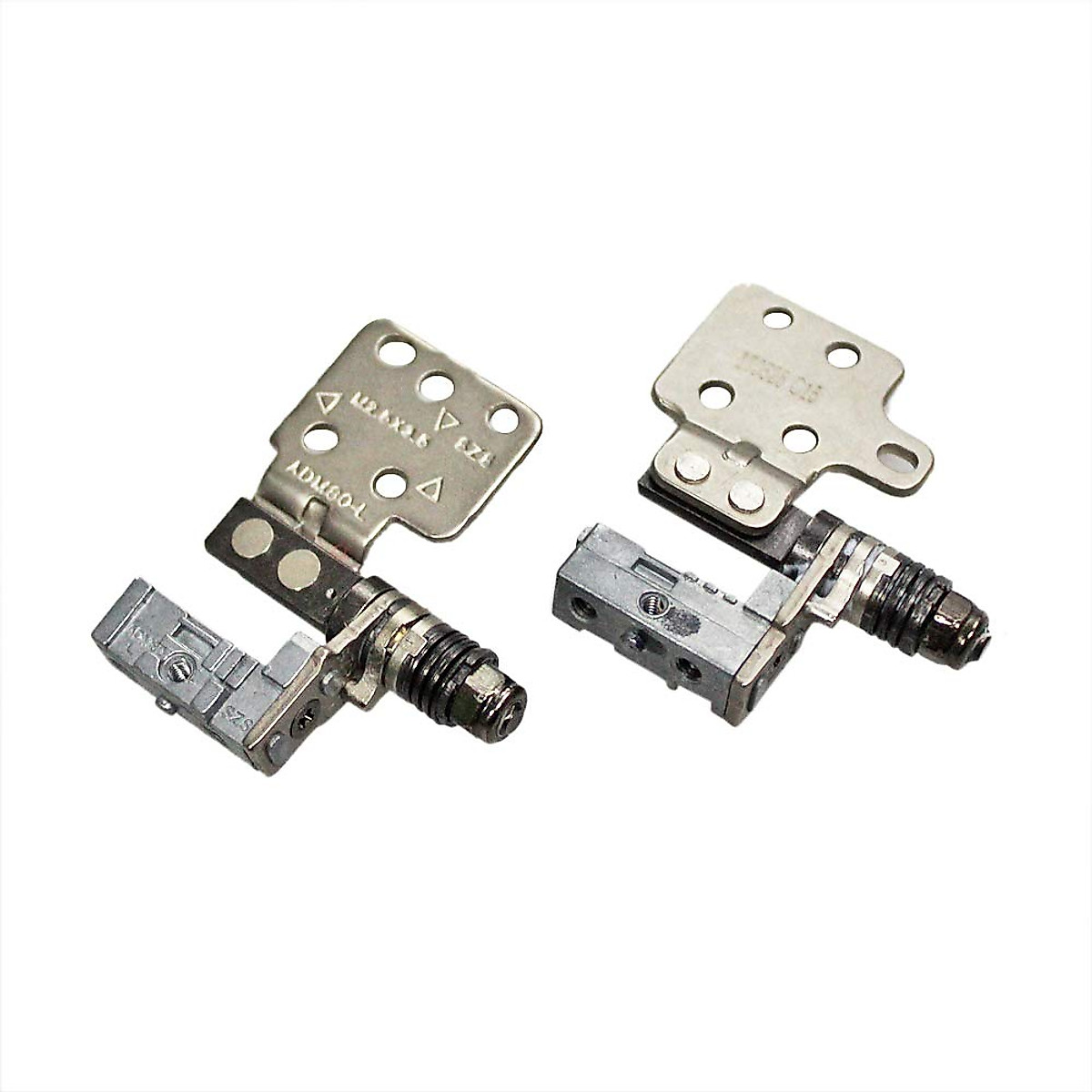 Zahara Laptop LCD Hinges Set Left + Right Scren Axis Sharft No Touch Replacement for Dell Latitude E5570 5570 Precision 15 3510 M3510 P48F