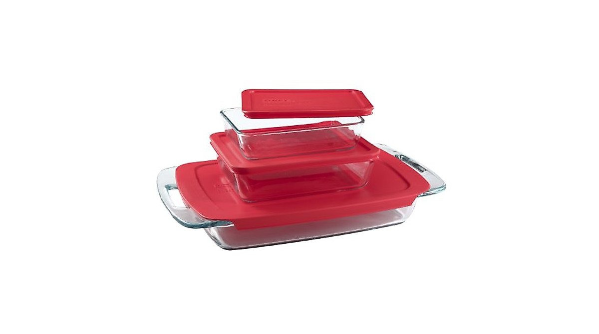 Shop Pyrex Easy Grab 6-Piece Bakeware Set Today