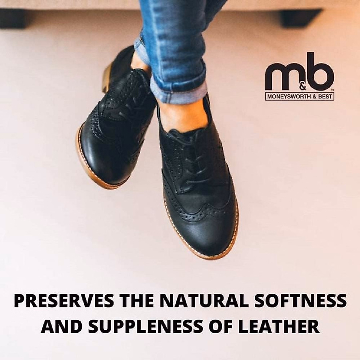 Moneysworth & Best Shoe Care Leather Cleaner, 4-Ounce