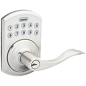 Residential WiFi Lever in Satin Nickel