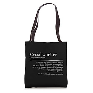 Funny Social Work Gifts For Social Worker Tote Bag