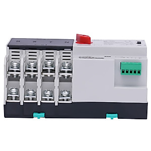 100A 4P Dual Power Automatic Transfer Switch 110V Dual Power Generator Changeover Switch 50HZ/60HZ Transfer Switch