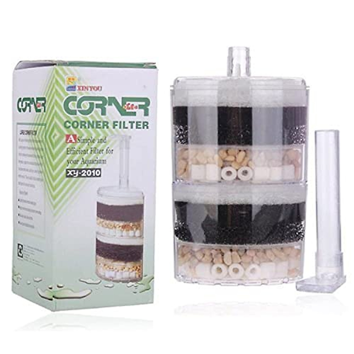 Waterwood 2 in 1 Underwater Oxygen Filter for Aquariums