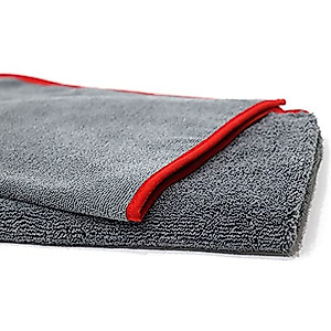 PZLZY High Microfiber Cleaning Car Detailing Supplies Absorbent Wash Car Drying Towel (16 Inch x 16 Inch) (Pack of 12)