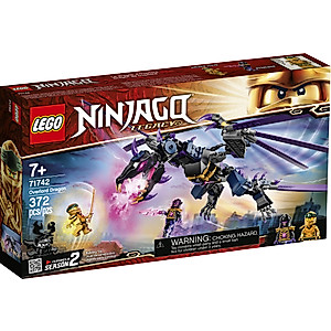 LEGO NINJAGO Legacy Overlord Dragon 71742 Ninja Playset Building Kit Featuring Posable Dragon Toy, New 2021 (372 Pieces)
