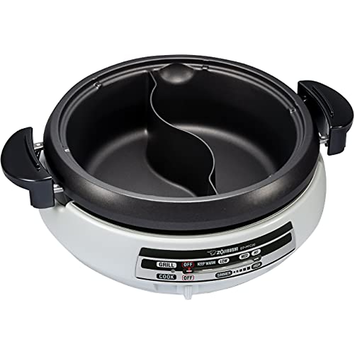 Zojirushi EP-PFC20HA, Gourmet d’Expert® Electric Skillet for Yin Yang Hot Pot
