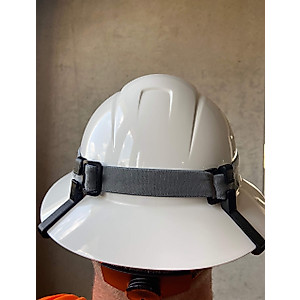 Hart Hat Clips: Full Brim Hard Hat Clips (black)