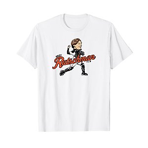 Adley Rutschman: Caricature - Baltimore Baseball T-Shirt
