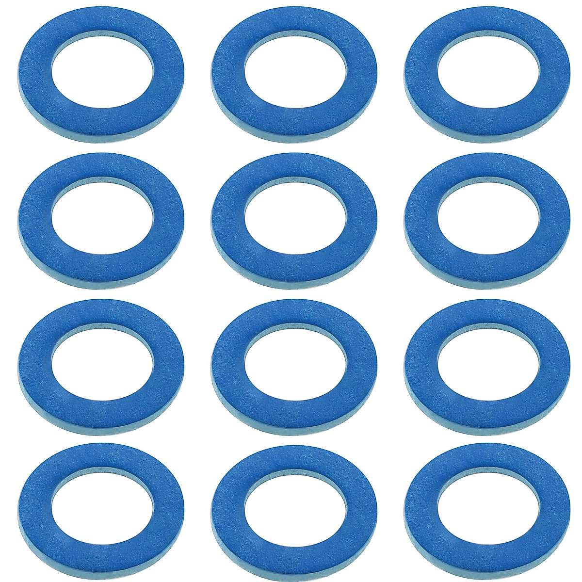RadishGirls 12PCS Lower Unit Drain Plug Gasket, 3/8-16 Oil Drain Plug Crush Washers for Most Mercury/Mariner Outboards and Mercruiser 12-19183-3 12-19183Q02 12-19183K02 18-2244