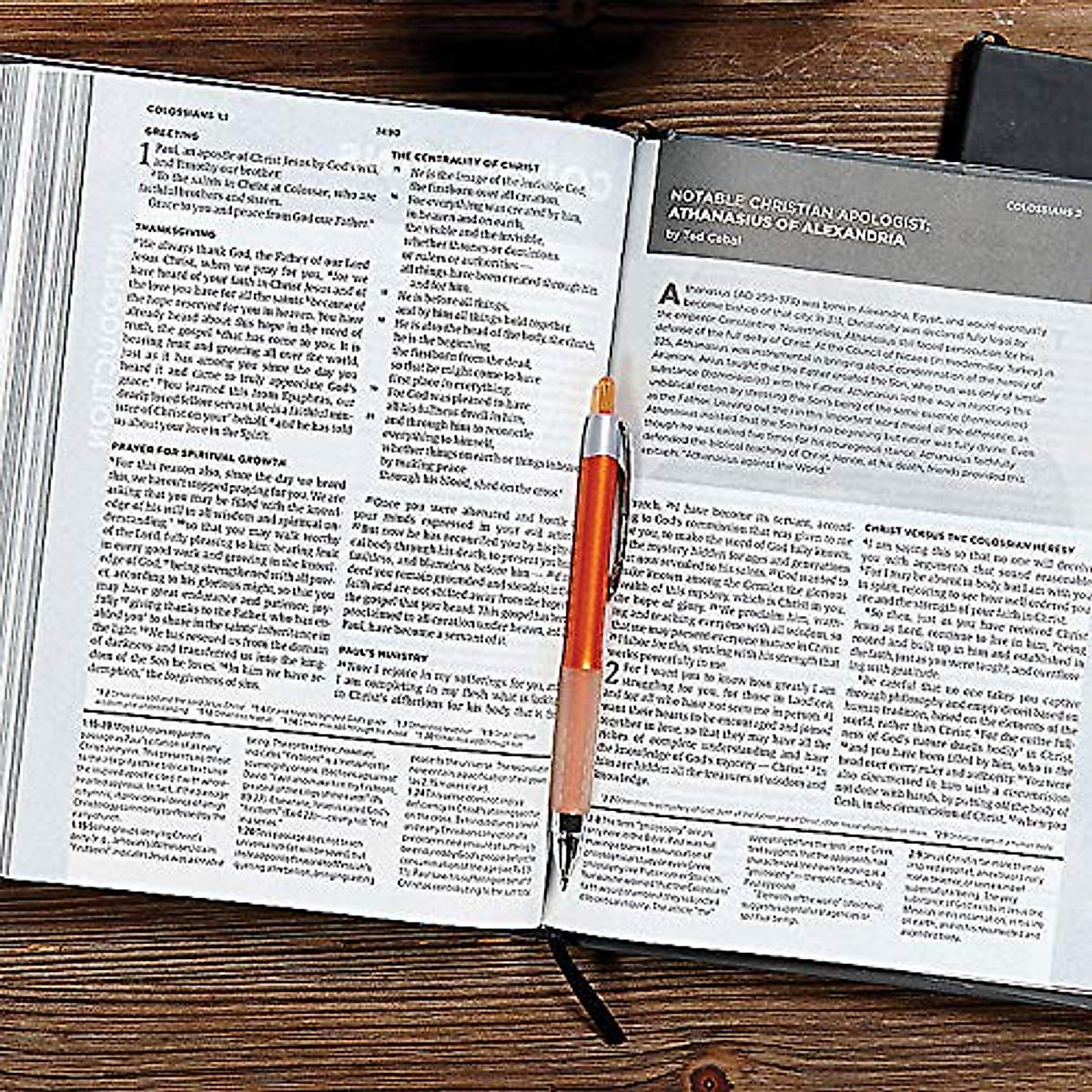 CSB Apologetics Study Bible, Gray Hardcover, Black Letter, Black Letter, Defend Your Faith, Study Notes and Commentary, Articles, Profiles, Full-Color Maps, Easy-to-Read Bible Serif Type