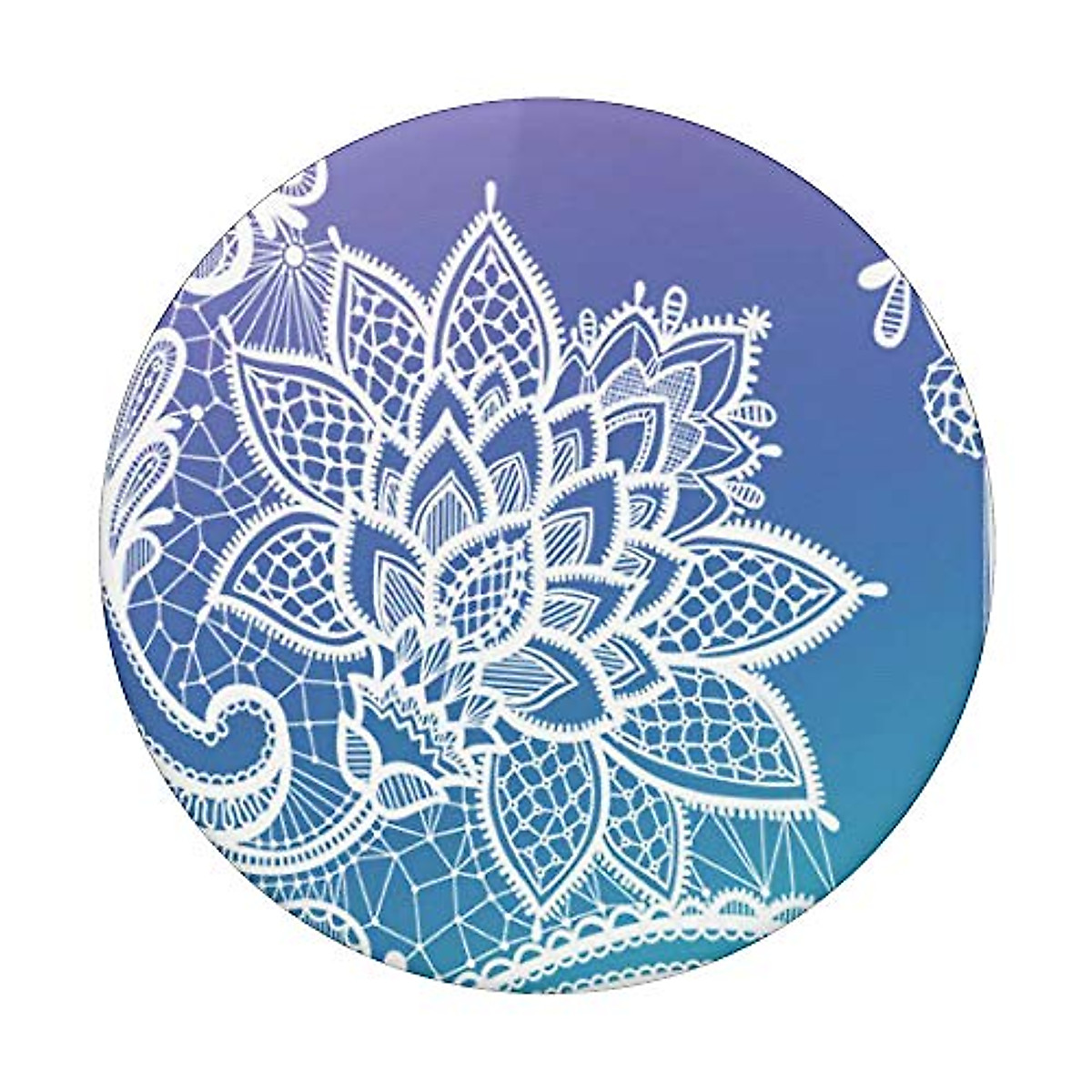 Floral Lace Mandala Phone Popper PopSockets Swappable PopGrip