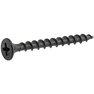 The Hillman Group 47132 10 X 4-Inch Coarse Thread Phillips Drywall Screws, 5-Pound,Black Phosphate