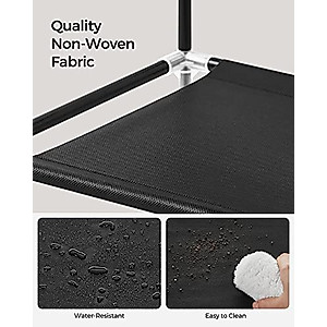 SONGMICS 3-Tier Shoe Rack with Shelves for Closet Entryway, Black ULSH053B01, 11 x 38.8 x 22.8 Inches