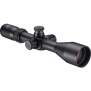 Barska AC13348 4-16x50 First Focal Plane MOA Series Rifle Scope Illuminated Trace MOA Reticle, Black, One Size