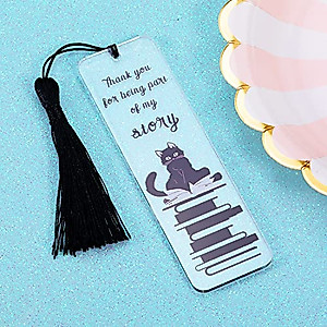 Cat Lover Book Markers for Daughter Women Inspirational Birthday Gifts for Students Teachers Son School Home Office Supplies Cat Lover Girl Boy Friends Gift Christmas Gifts for Daughter Granddaughter