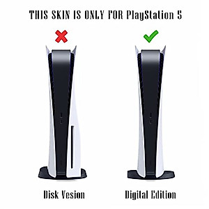 TANOKAY PS5 Console Skin and Controller Skin Set | Anime Nezuko Kamado | Matte Finish Vinyl Wrap Sticker Full Decal Skins | Compatible with Sony Playstation 5 Digital Edition