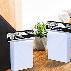 Card Sleeves Toploaders for Trading Cards, Soft Clear Baseball Card Sleeves Penny Sleeves Fit for Sprots Cards, MTG, Game Cards, Football Cards (1000)