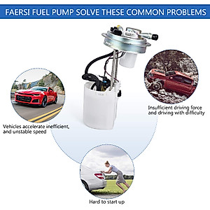 FAERSI Fuel Pump Assembly w/Sensor Replace# E3688M Compatible with 2006 2007 2008 Chevrolet Colorado & 2006-2008 GMC Canyon & 2007 2008 Isuzu i-290 & i-370 2.8L 2.9L 3.5L 3.7L 4-Door/2-Door