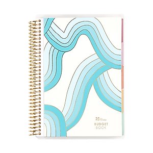 A5 Spiral - Bound Budget Planner. Savings Tracker, 72 Month-At-A-Glance Pages and 4 Pages of Debt Trackers. 13 Tabs. 160 Pages of Thick 80 Lb. Mohawk Paper. Sticker Sheet Included by Erin Condren.