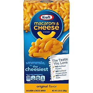 Kraft Original Flavor Macaroni and Cheese Meal (7.25 oz Box)