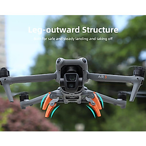 INTOOIN Landing Gear and Propeller Holder for DJI Air 3 - Sensor Propeller Guard with 36mm Height Boosting Stand - Auxiliary Kit for DJI Air 3 Fly More Combo Drone Accessories