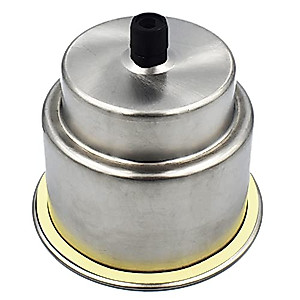 Yuanhe Stainless Steel Cup Drink Holder Insert with Drain for Marine Boat RV Camper, 6PCS