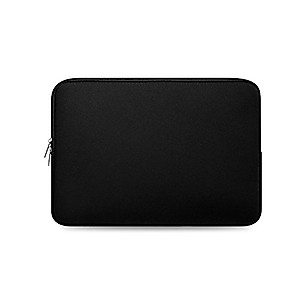 Black Neoprene Shock Proof Carrying Sleeve Case Breifcase Cover for Apple iPad Pro 12.9 II/Microsoft New Surface Pro 12.3 / Samsung Galaxy Book 12 / Porsche Design Book One