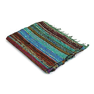 Handmade Braided Chindi Rug, Rag Rug, Area Rug, Carpet Rug, Runner Rug 3x5 Foot, 4x6 Foot, 5x7 Foot (3x5 Foot)