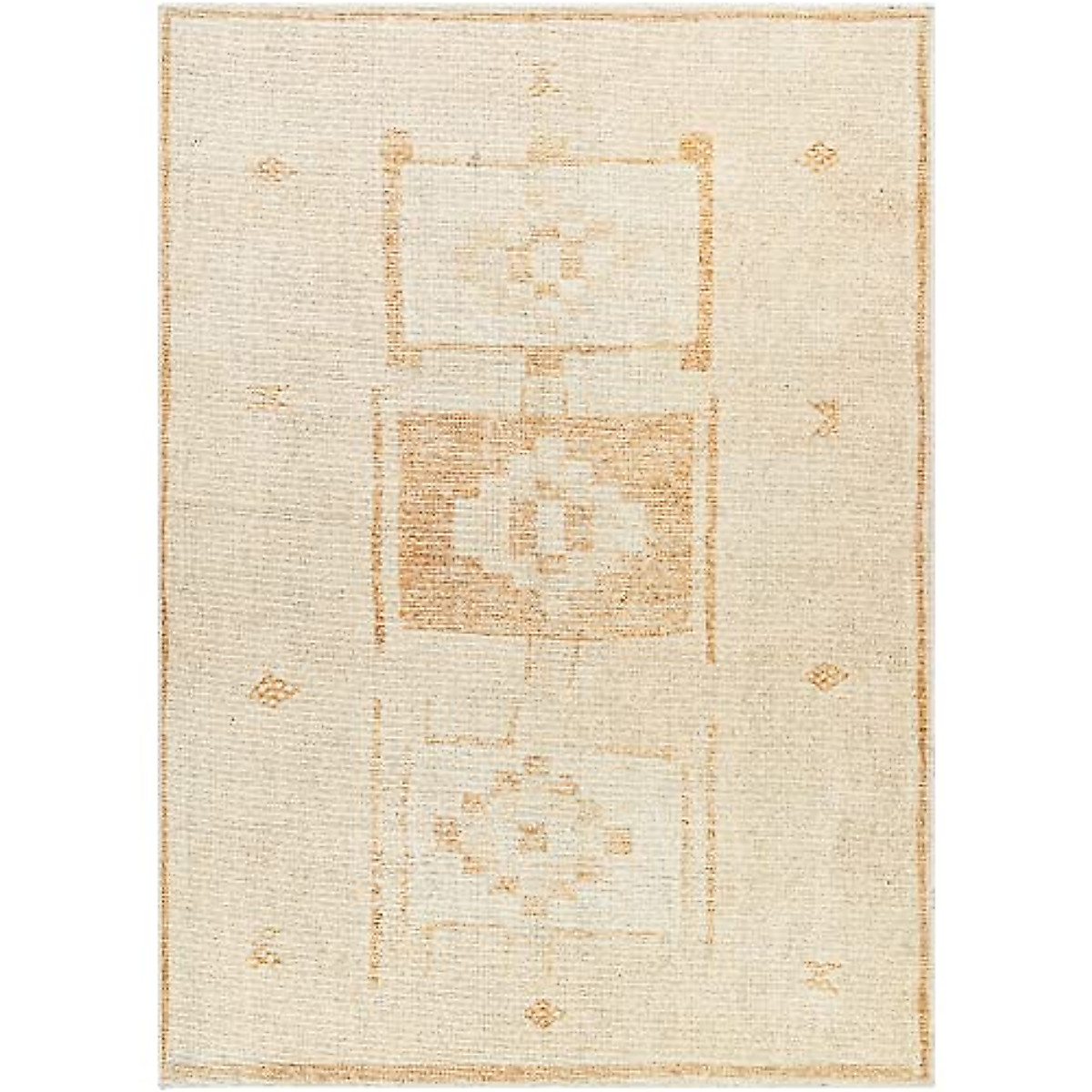 SURYA Becki Owens x Solana Medallion Area Rug, 6'7" x 9', Peach