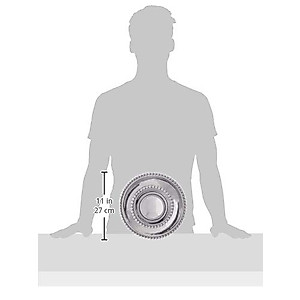 Mariposa Pearled Tiered Chip & Dip, One Size, Silver