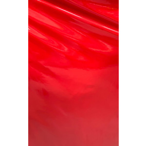 Shiny Red 4-Way Stretch Vinyl Latex Fabric by The Yard, 60" Wide, DIY, Crafts, Club Wear, Costumes, Cosplay