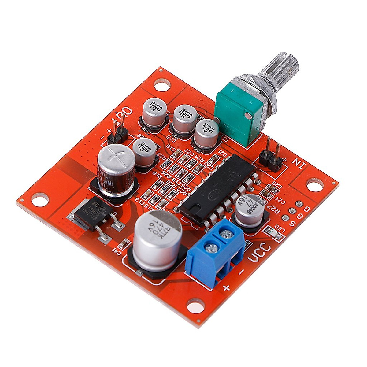 Youngy PT2399 Microphone Reverb Plate Reverberation Board No Preamplifier DC 6V-15V