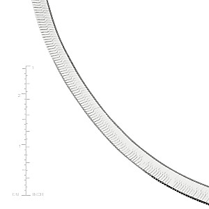 Silpada 'Right As Rain' Herringbone Chain Necklace in Sterling Silver, 16" + 2"