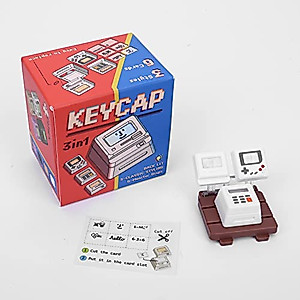 Custom Keycaps - Light Transmission Keycaps - Classic Retro Mechanical Backlit Keyboard Keycap. Suitable for Most MX Switches RGB PC Gamer Mechanical Keyboard (White)