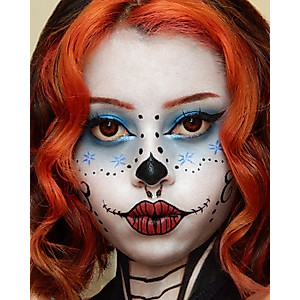 Melighting Skeleton Hand Septum Rings 16G Black Daith Earrings Halloween Septum Jewelry Clear CZ Surgical Steel 316L Helix Earring Cartilage Tragus Piercing for Women Men