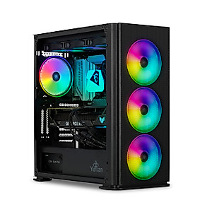 YEYIAN ODACHI Gaming PC Ryzen 9 7900X3D 5.70 GHz Desktop Computers, GeForce RTX 4080 16 GB, 32GB DDR5 5600MHz, 1TB NVMe 4 SSD,VR Ready ARGB,850W Power Supply,Win 11 Home