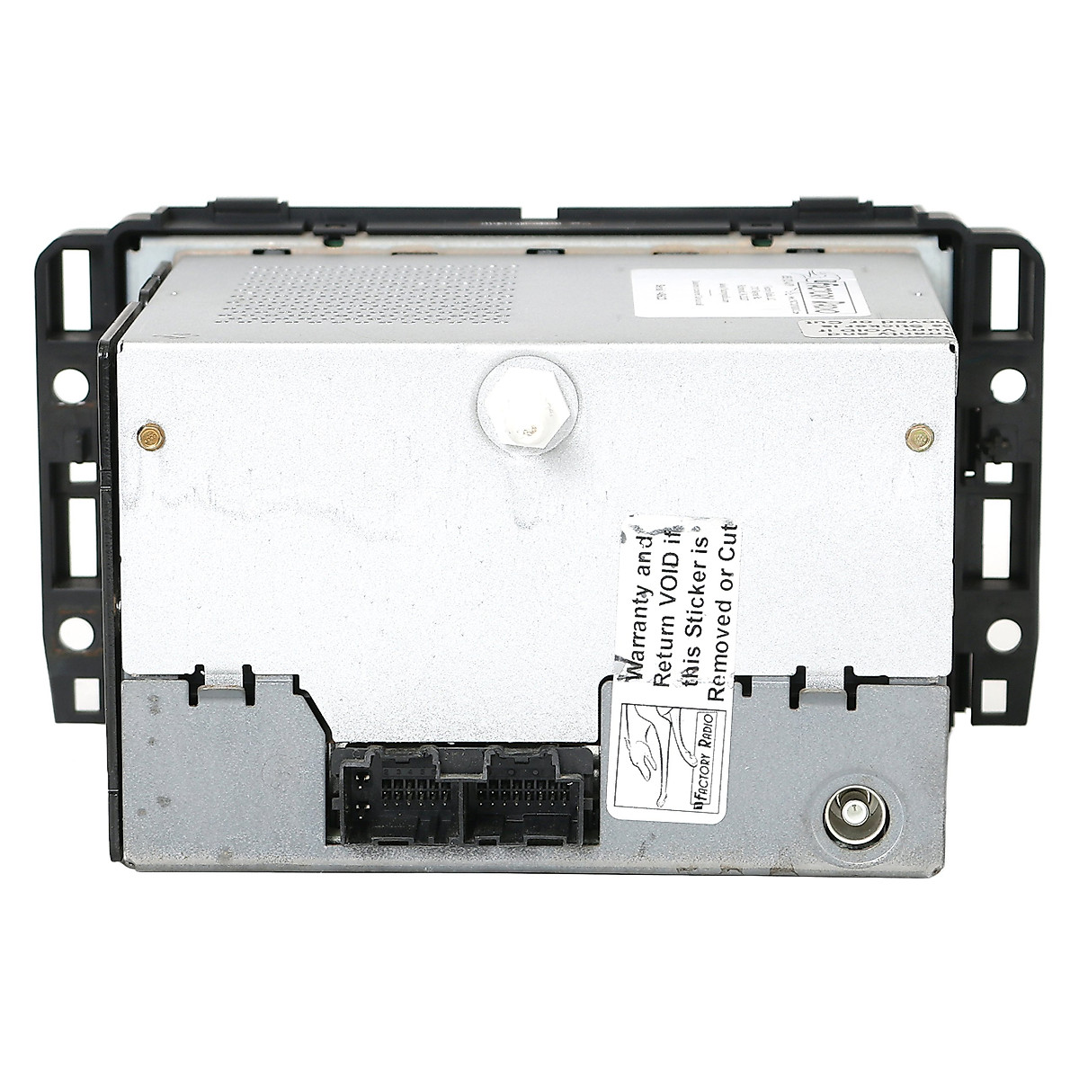 1 Factory Radio 638-00661-BT2 AM/FM Radio CD Player AM/FM/CD w/Bluetooth And AUX Input Remanufactured Black OE Part Number: 25799567 AM/FM Radio CD Player