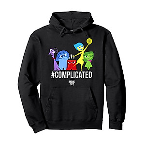 Disney Pixar Inside Out Complicated Emotions Graphic Hoodie Pullover Hoodie