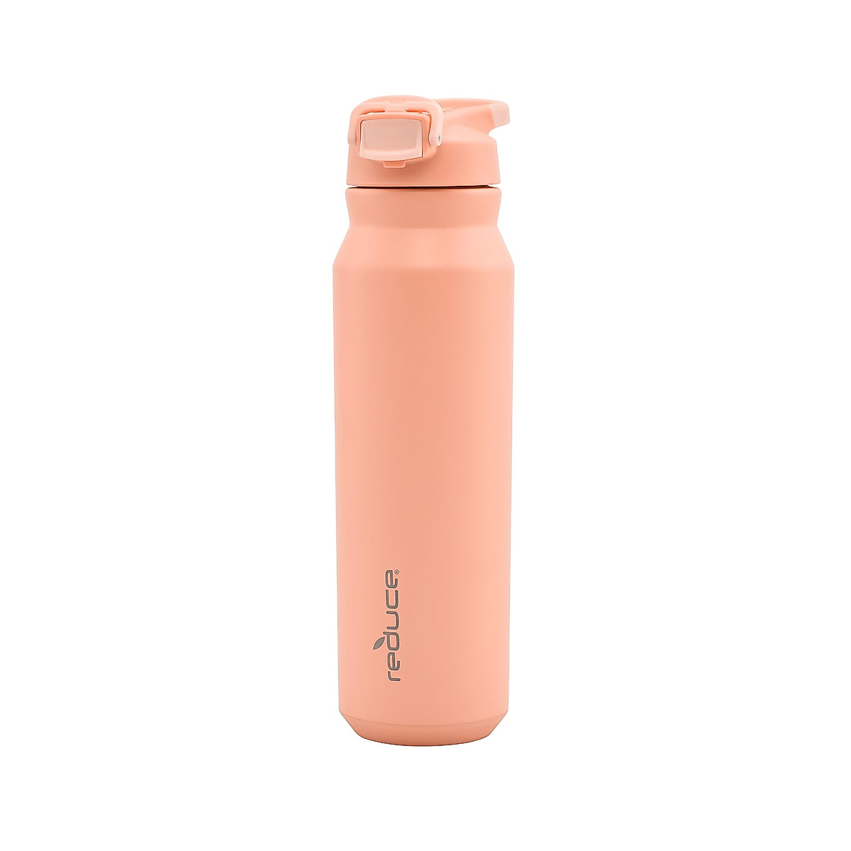 REDUCE 32 oz Hydrate Pro Stainless Steel Insulated Water Bottle - Flip Top Leak-Proof Lid, Dishwasher Safe, BPA-Free, Dual Wall Vacuum, Keeps Drinks Cold for 48 Hrs, Cup Holder Friendly - Sedona