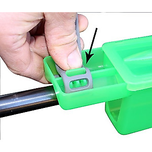 MTM Gun Cleaning Patch Cleaner, Green