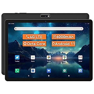 A DREAMER Android 13 Tablet: Octa Core CPU, 4G LTE Tablet with SIM Card Slot Unlocked, 64GB ROM, 6000mAh Battery, 2MP+5MP Dual Camera, Tablet for Kids